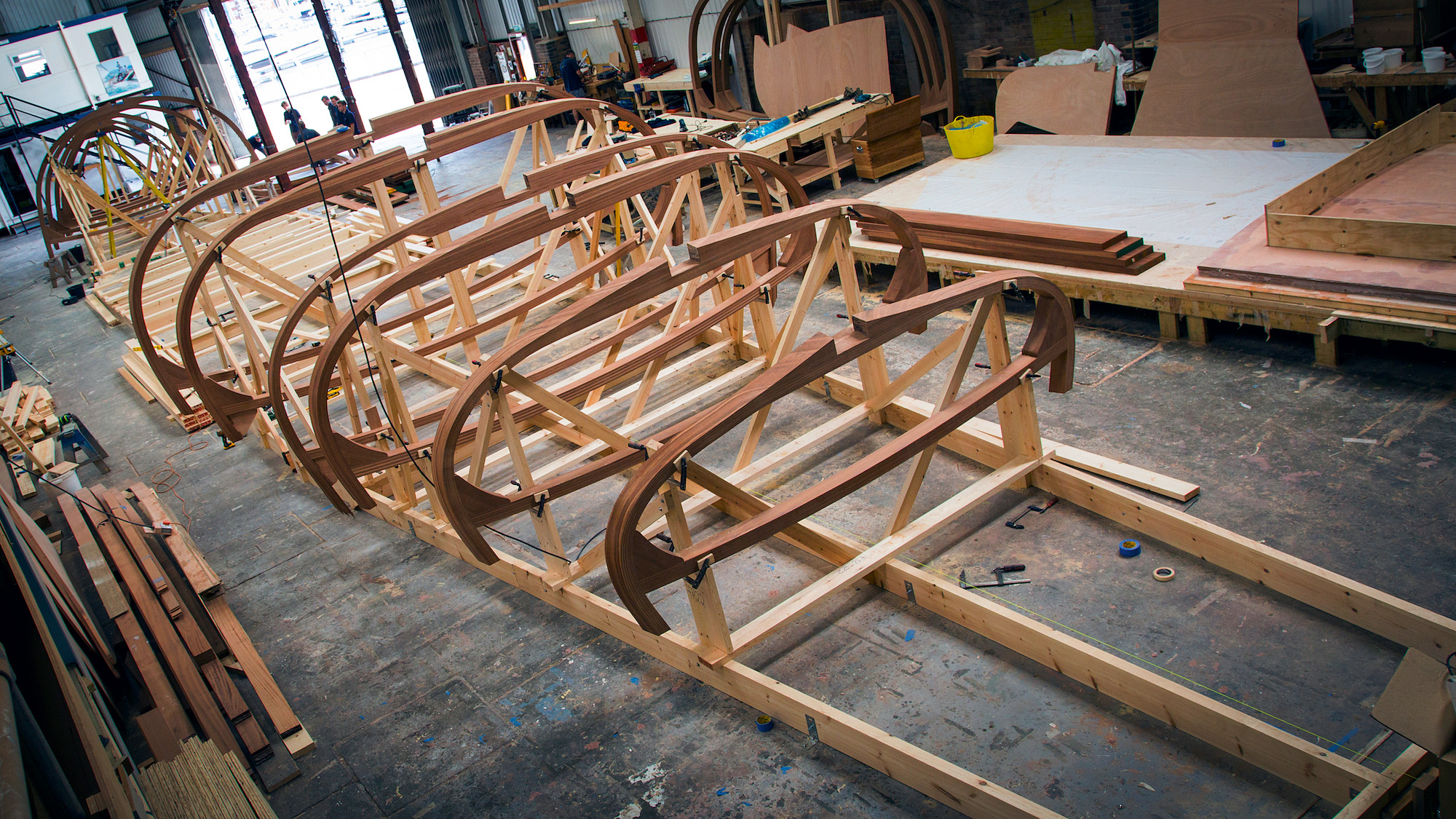 How are modern wooden boats built? - Yachting Monthly