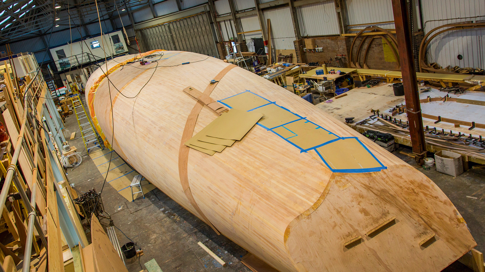 How are modern wooden boats built? - Yachting Monthly