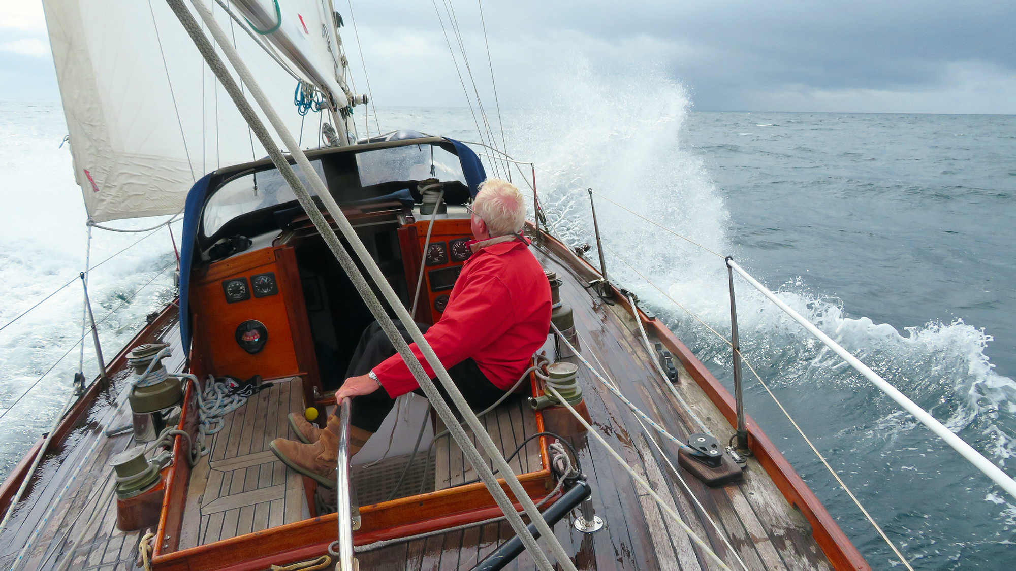 'We passed no living creature apart from three cows and a lone sheep'