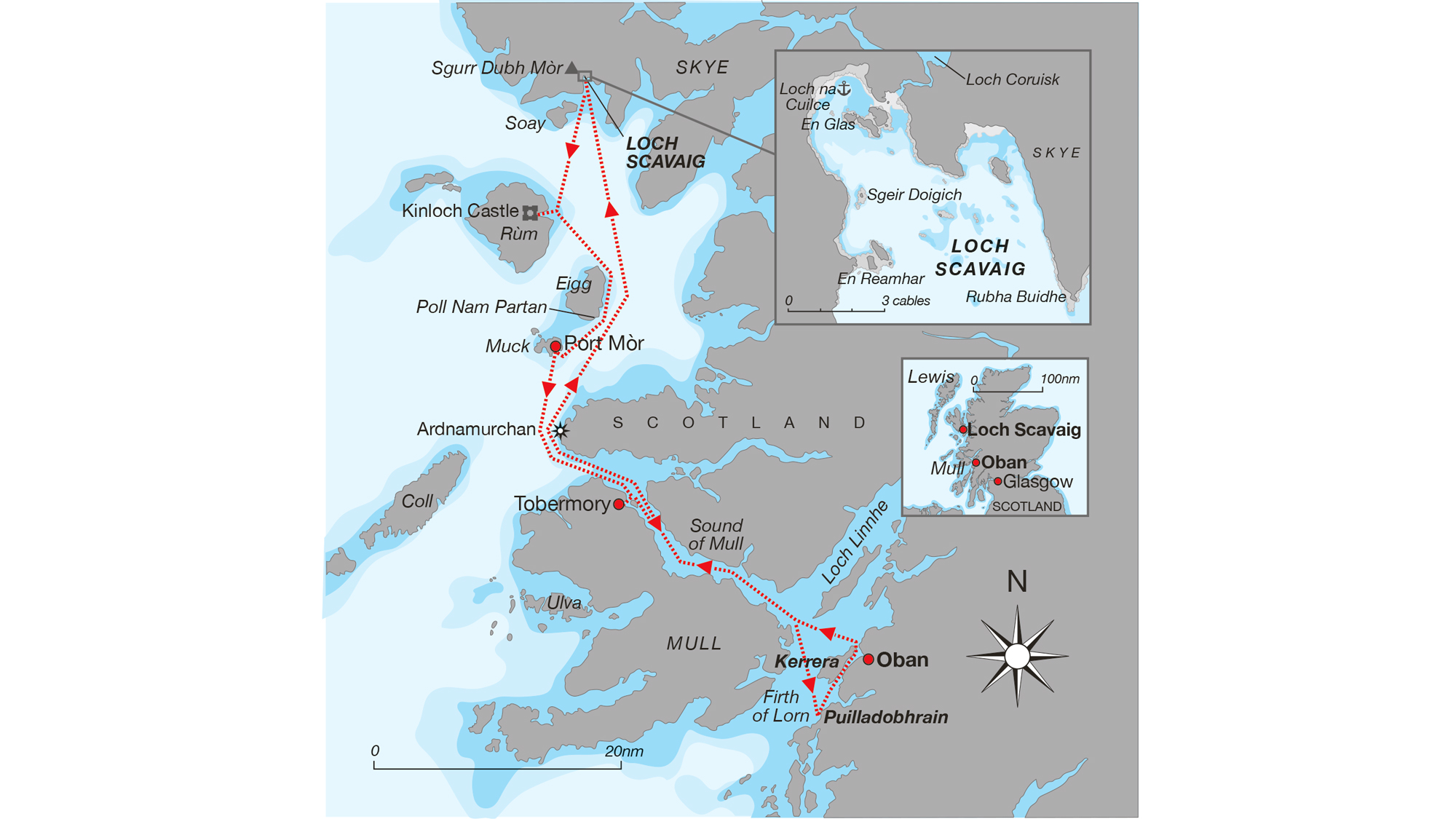 'We passed no living creature apart from three cows and a lone sheep'