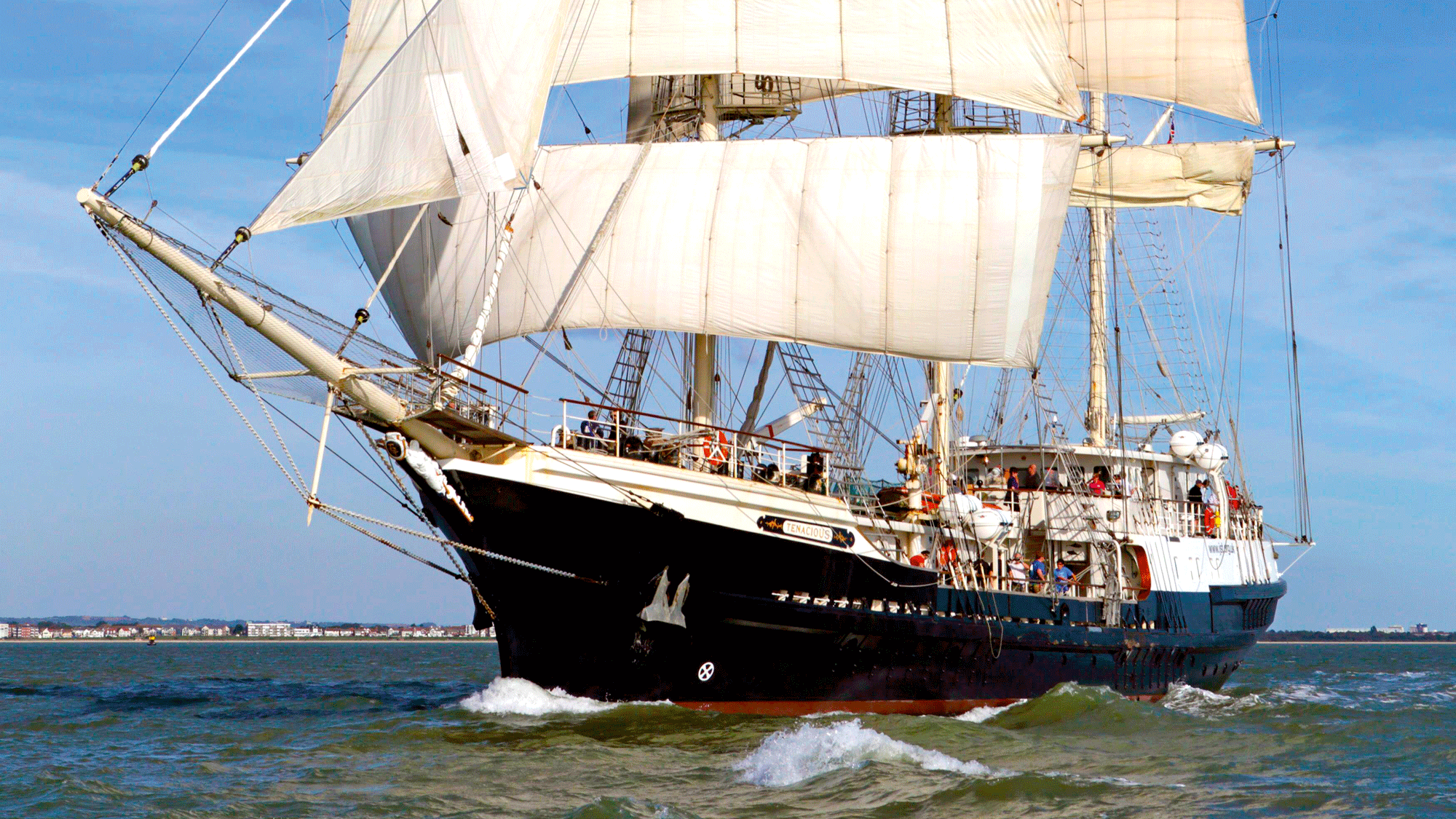 Sailing square riggers: 'You’re more appreciative of what sailing used ...