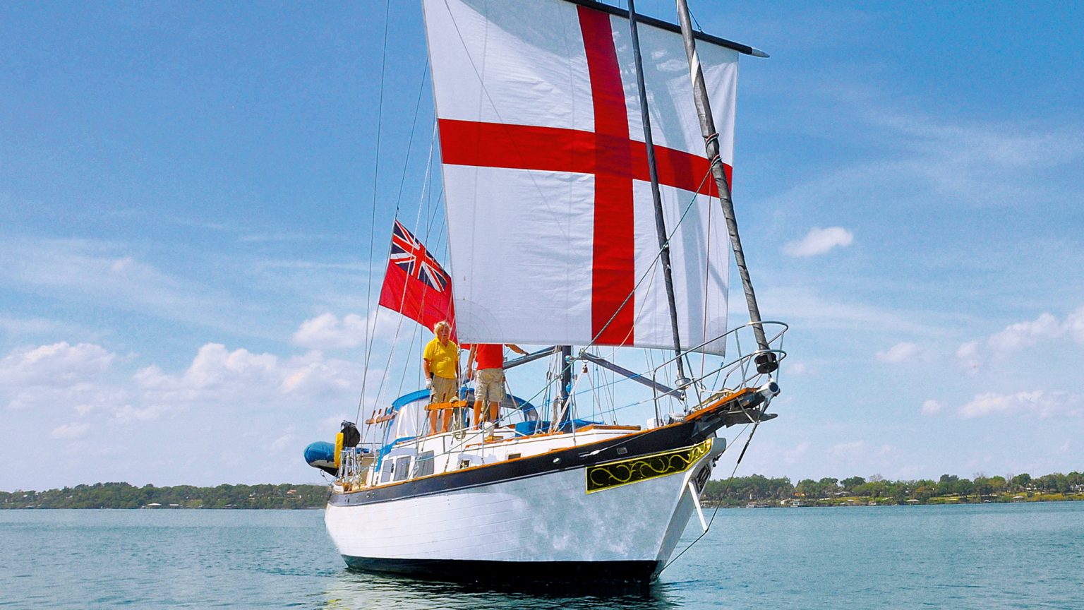 Why I took my Ketch rigged yacht and turned it into a brigantine square ...