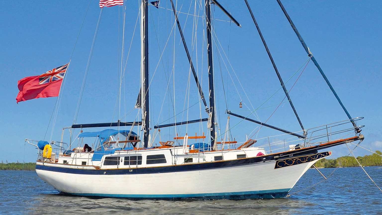 Why I took my Ketch rigged yacht and turned it into a brigantine square ...