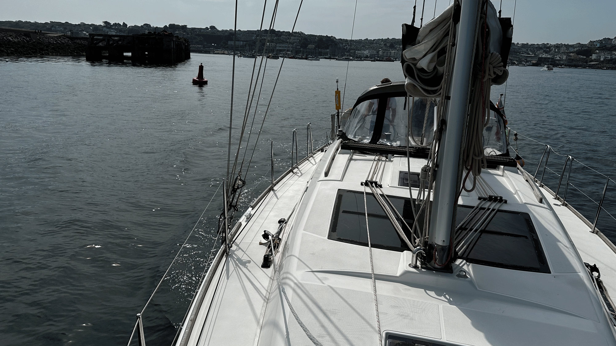 How to learn to sail: Catching the sailing wave