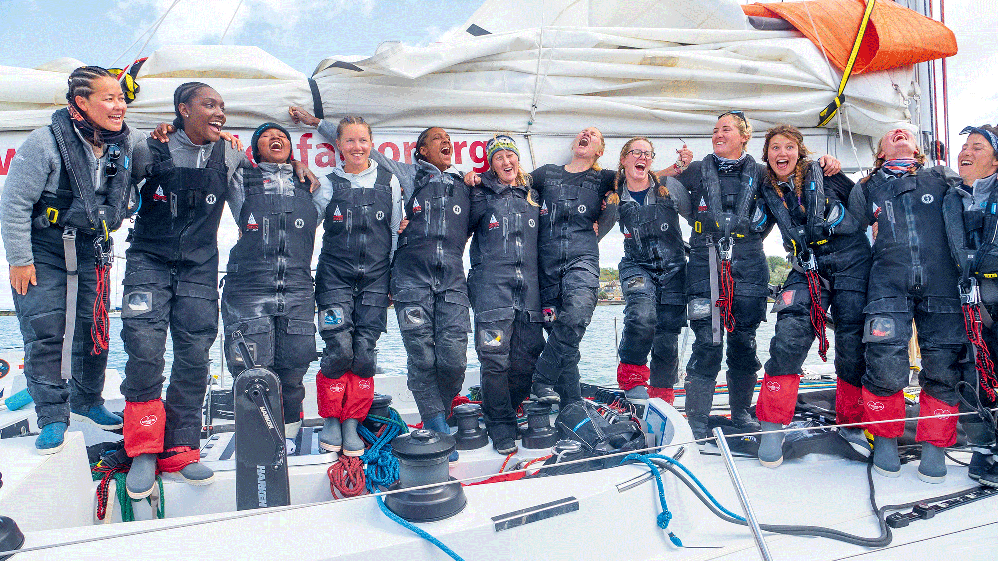 Maiden Skipper Heather Thomas: From dinghy lake to Ocean Globe Race winner