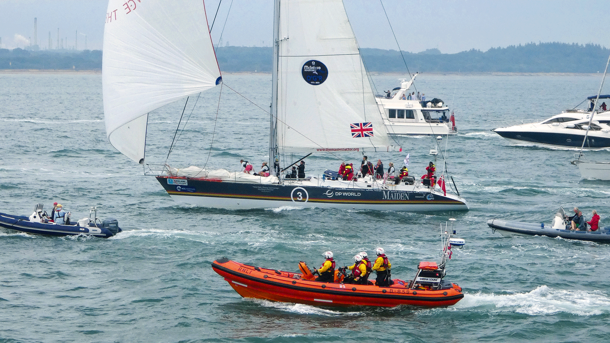 Maiden Skipper Heather Thomas: From dinghy lake to Ocean Globe Race winner