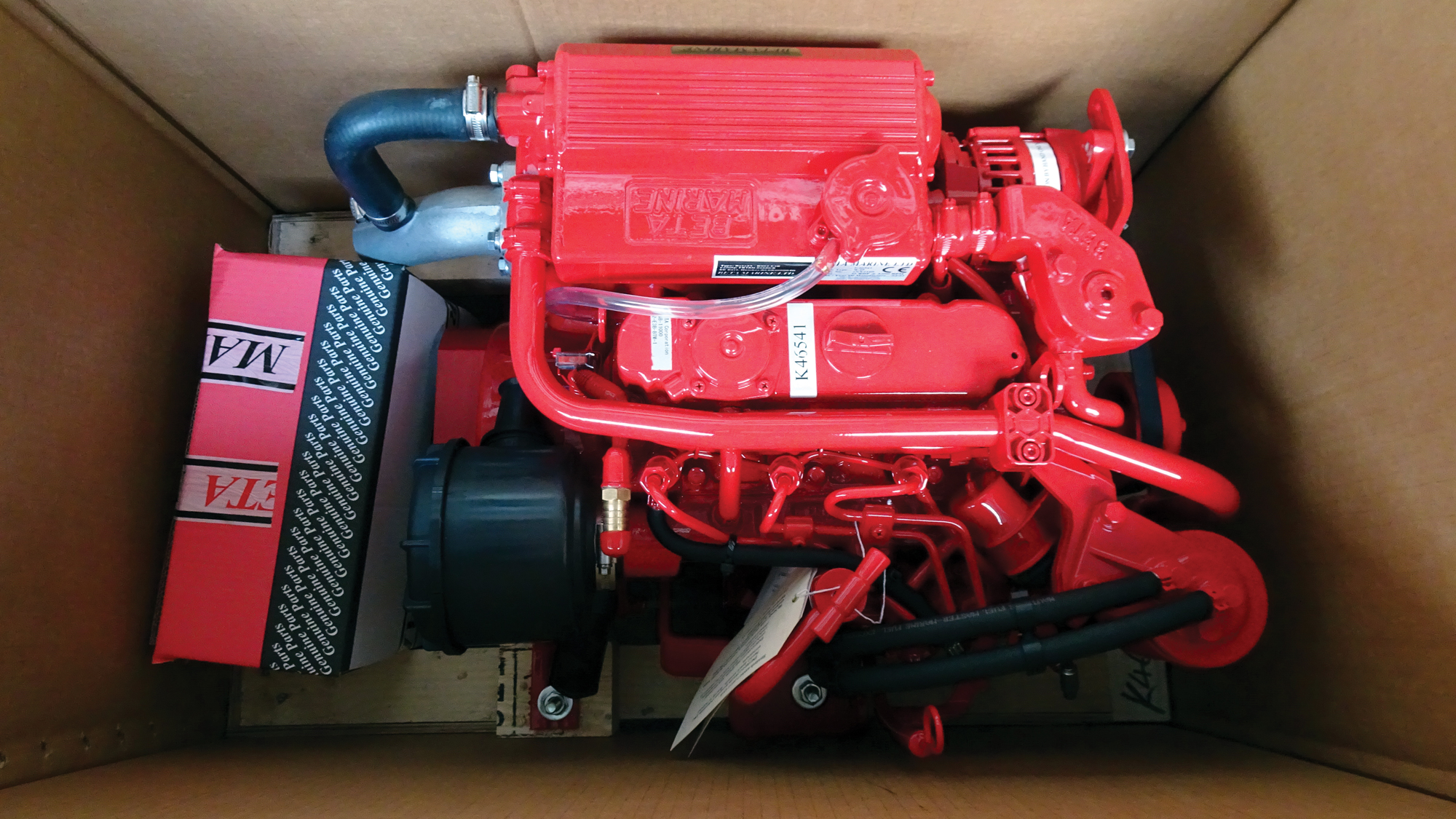 How we installed a new engine on our yacht