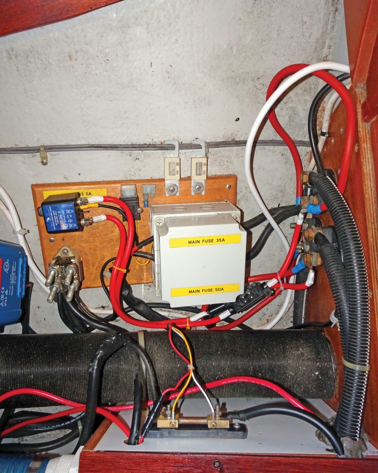 How we installed a new engine on our yacht