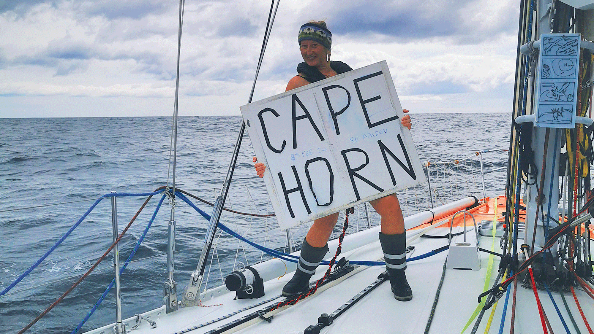 Maiden crew's First Mate Rachel Burgess: 'The girls showed how tough ...