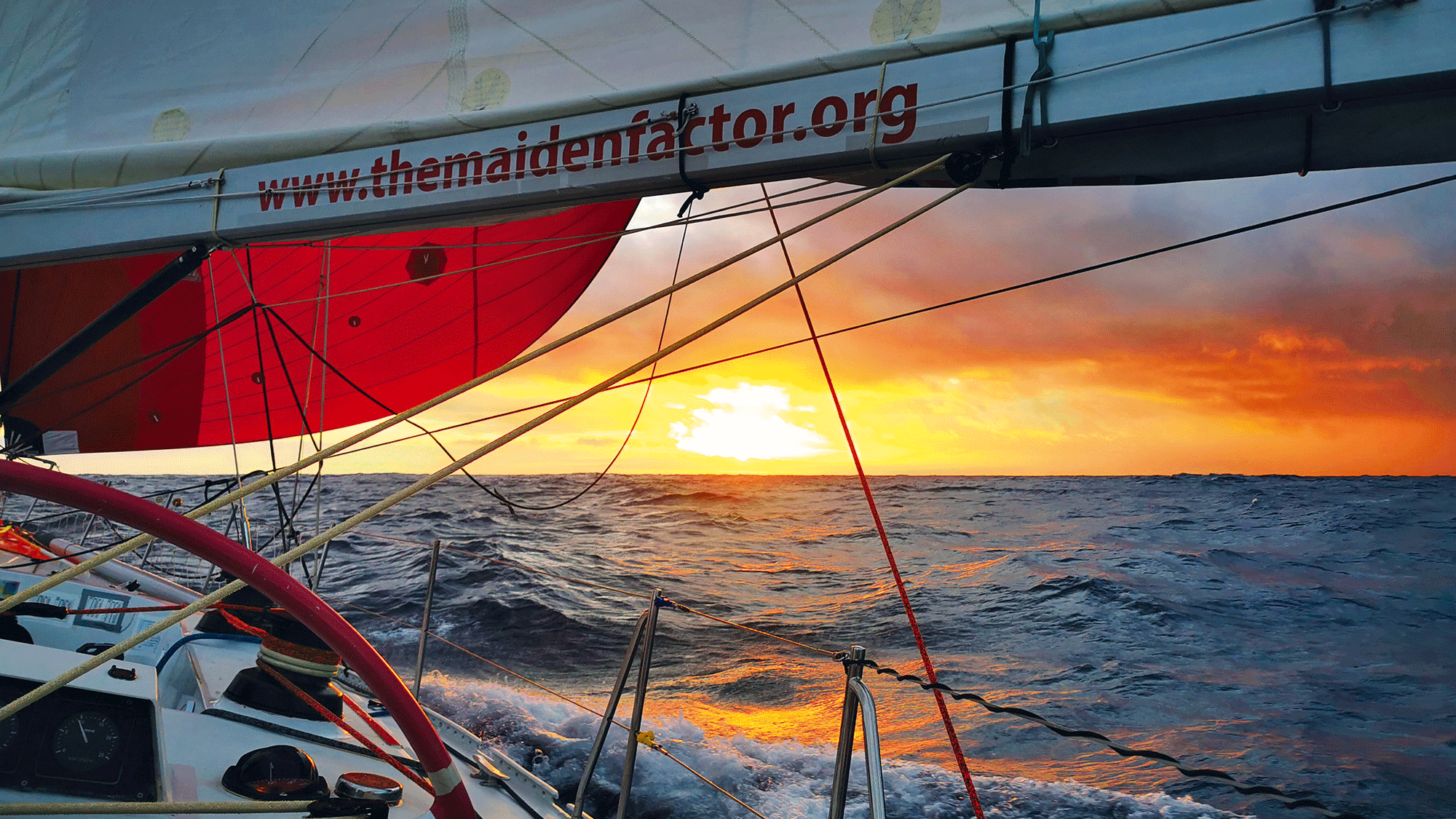 Maiden crew's First Mate Rachel Burgess: 'The girls showed how tough ...