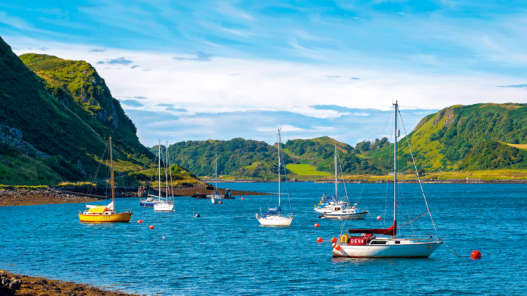 Sailing across the Irish Sea: 'We had never seen such evocative scenery'
