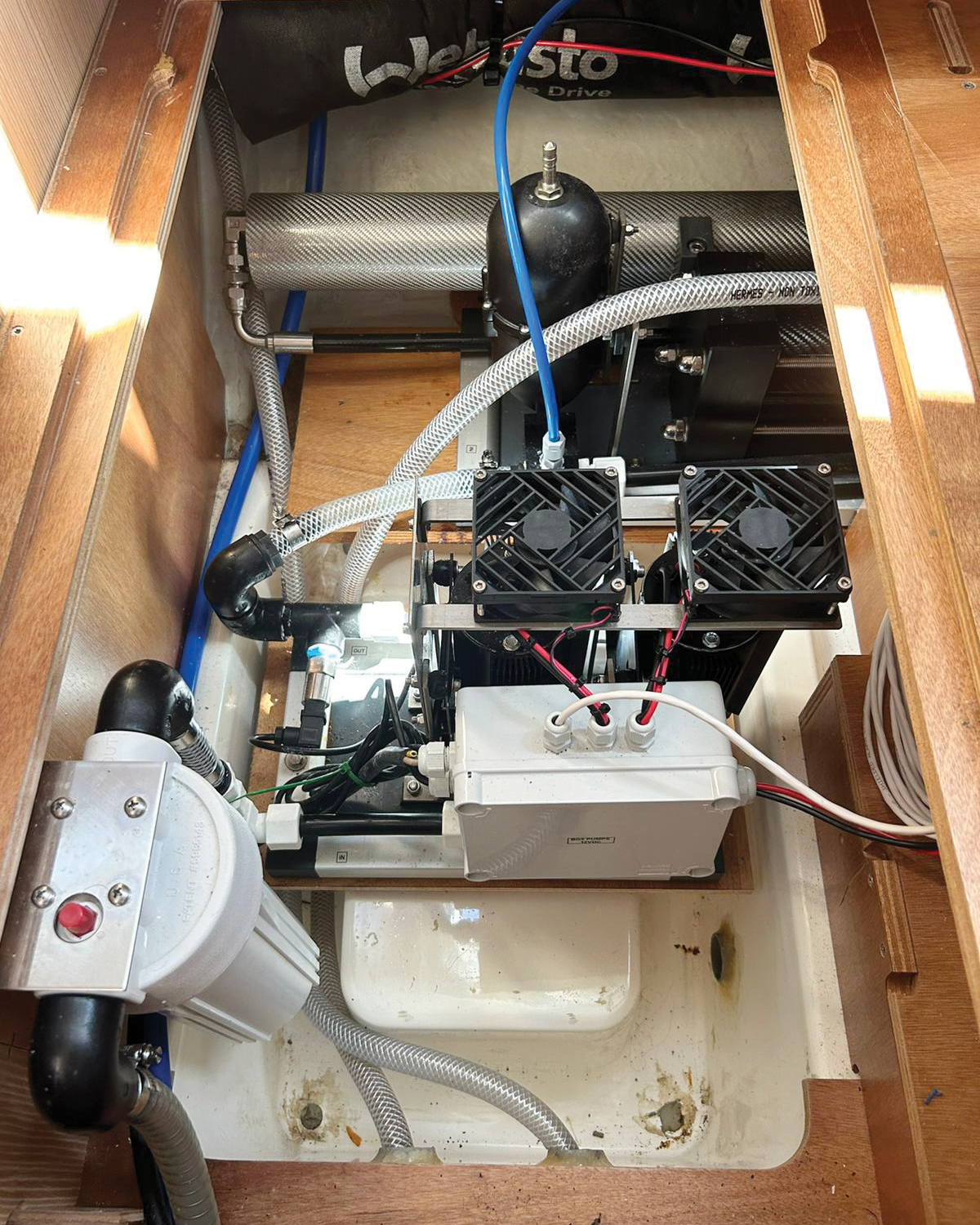 How to improve power management on a yacht