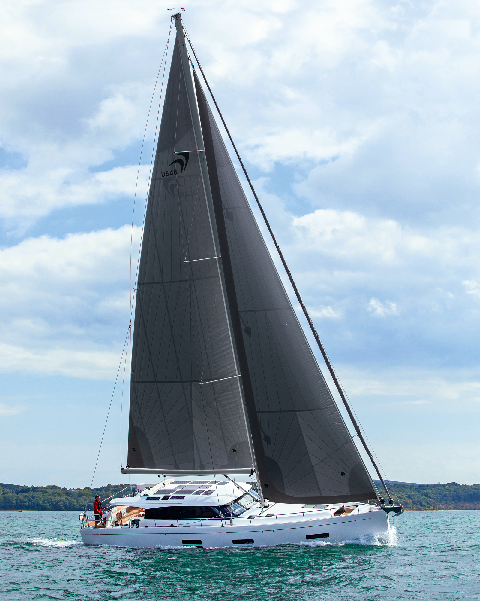 Moody DS48 review: We sail this new yacht across the English Channel to ...