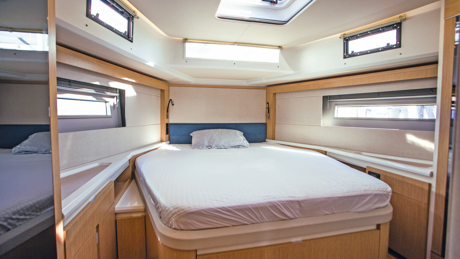 Moody DS48 review: We sail this new yacht across the English Channel to ...