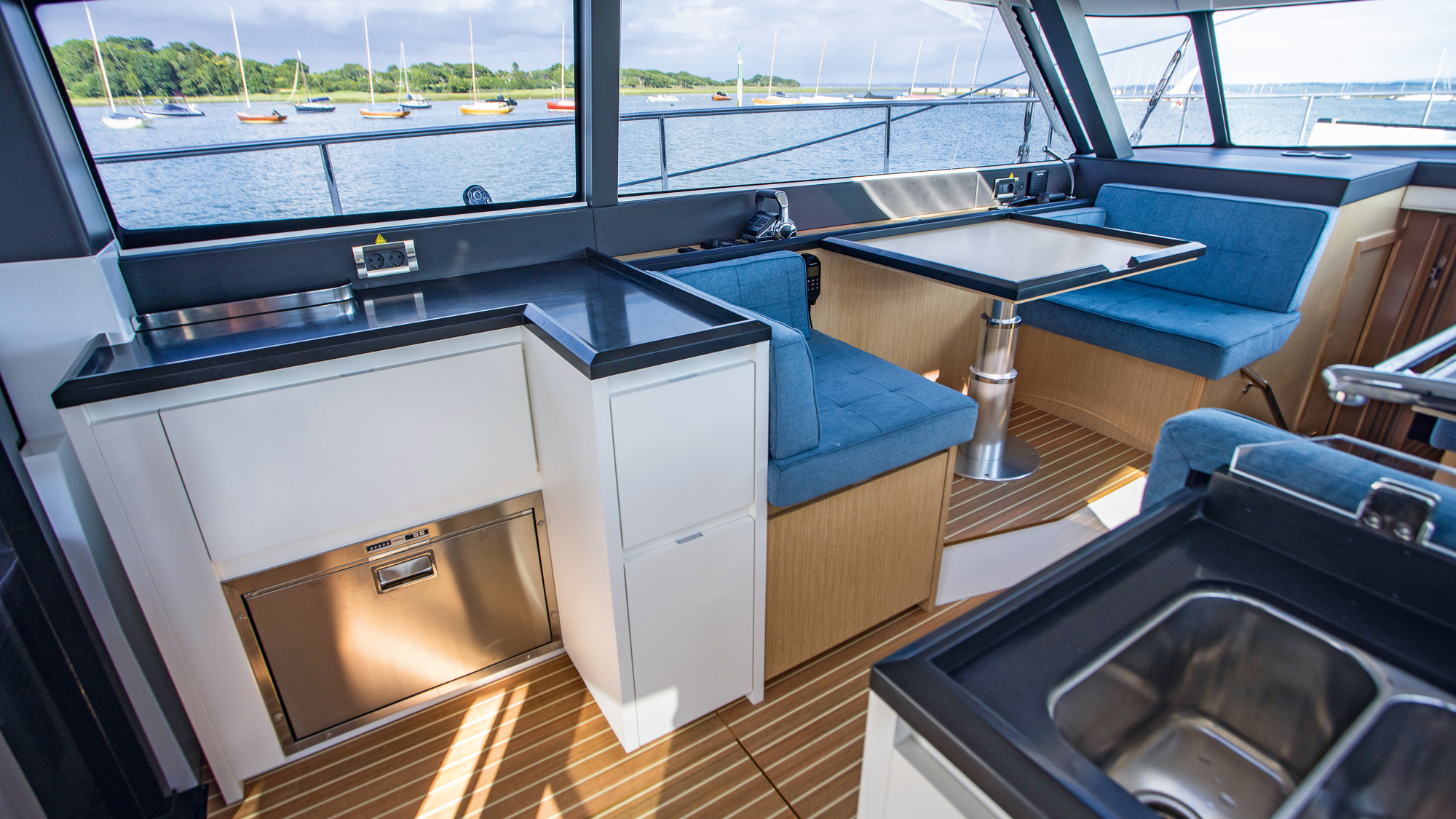 Moody DS48 review: We sail this new yacht across the English Channel to ...