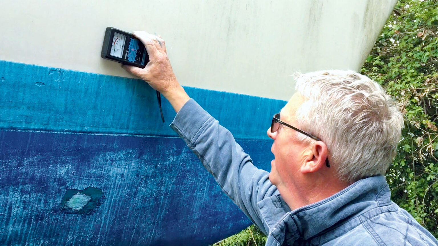 How to check the structural integrity of a GRP yacht hull