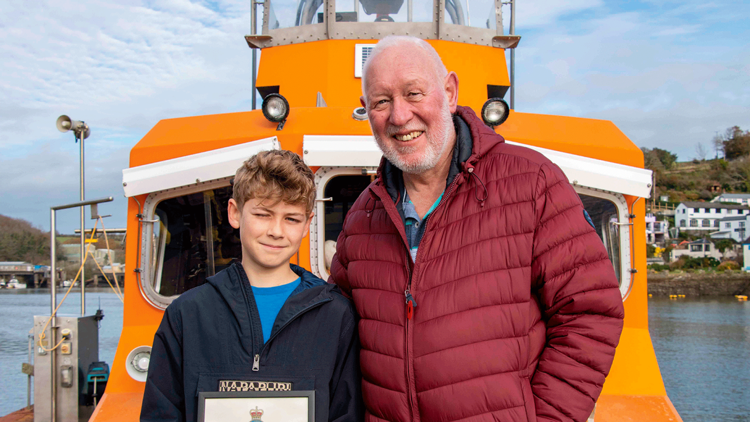 ‘Mayday, Grandad overboard!’: A race turned lifeboat rescue