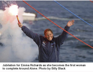 Emma "thrilled to bits" with finish - Yachting World