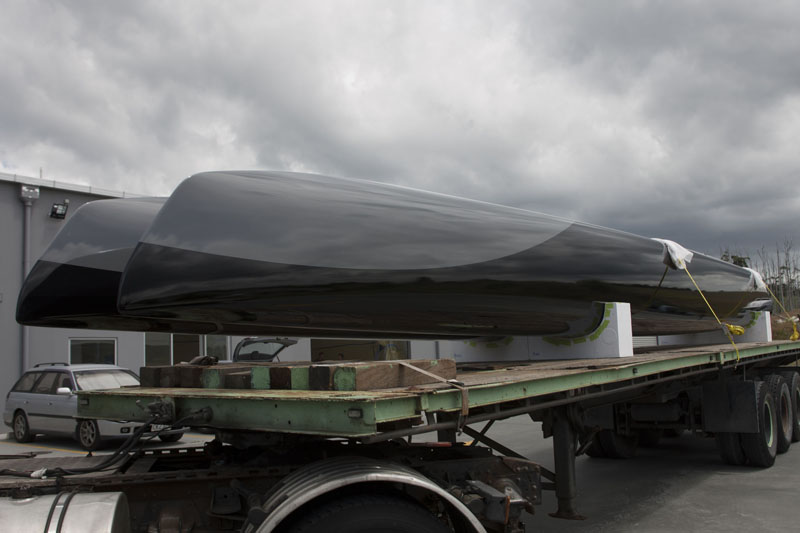 America's Cup AC45 arrives in Auckland for launch - Yachting World