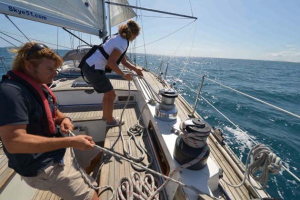 Bluewater Sailing Techniques Part 4: poled out headsail