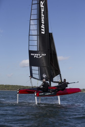 Formula Whisper: how easy is it to foil? – Yachting World