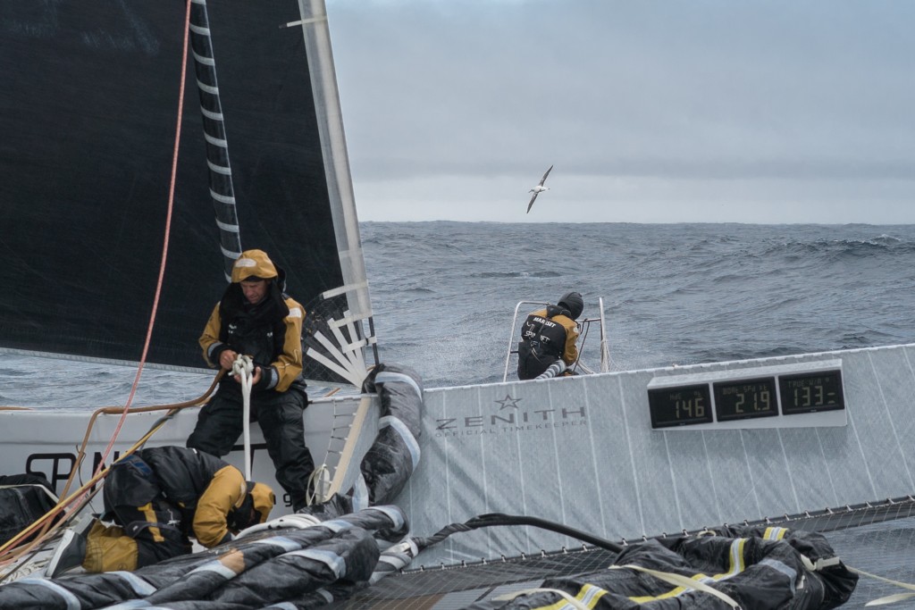 What it really looks like onboard the world's largest racing trimaran ...