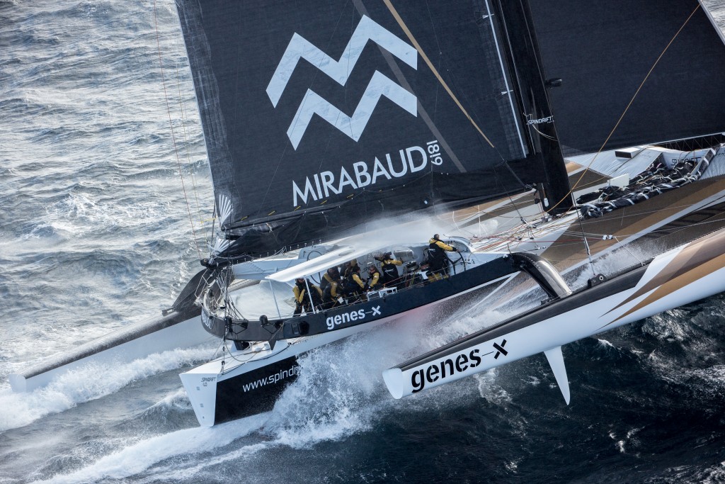 What it really looks like onboard the world's largest racing trimaran ...