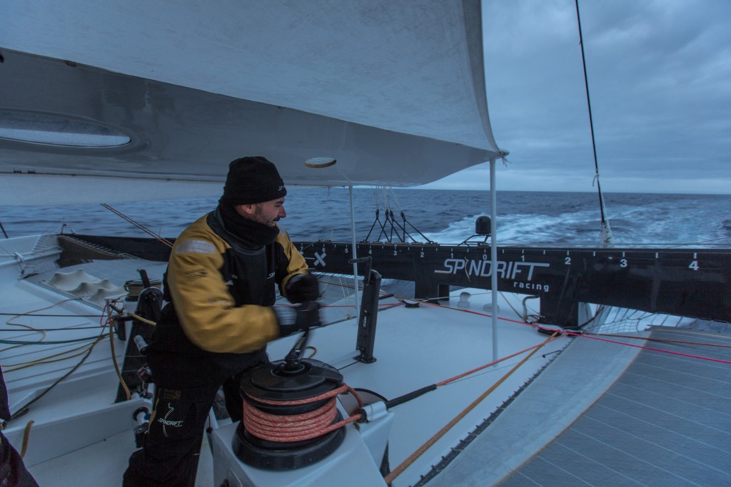 What it really looks like onboard the world's largest racing trimaran ...