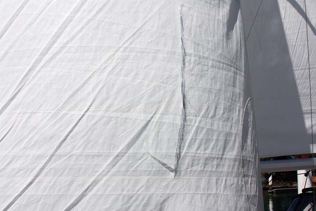 Sail repairs on the fly: tips for repairs at sea – Yachting World