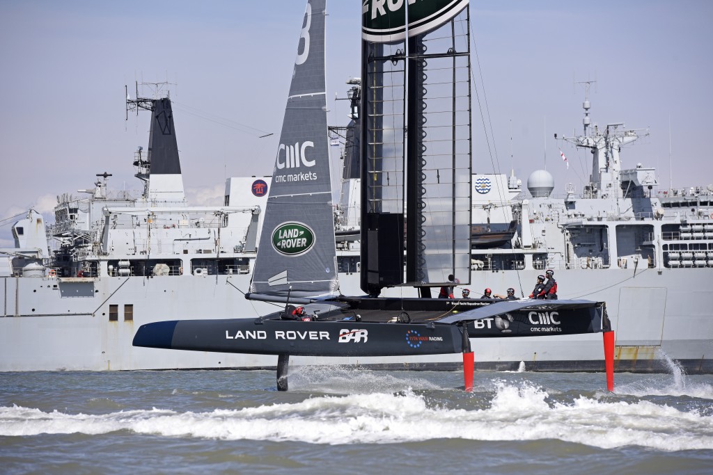 Land Rover BAR launches third America's Cup test boat 'T3'