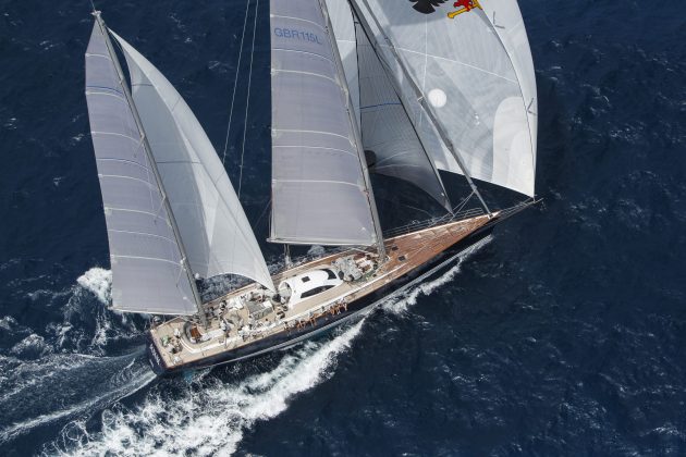 VIDEO Onboard Sojana: racing a 115ft ketch with an all-star crew in ...