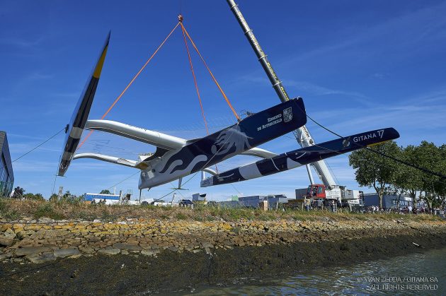 Revolutionary Gitana 17 trimaran to foil solo across oceans at 50 knots