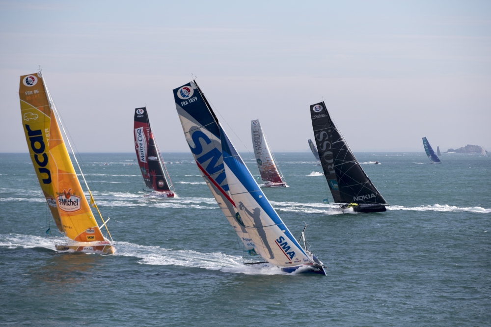 Record fleet sets off for 40th Route du Rhum, with 40-knot conditions ...