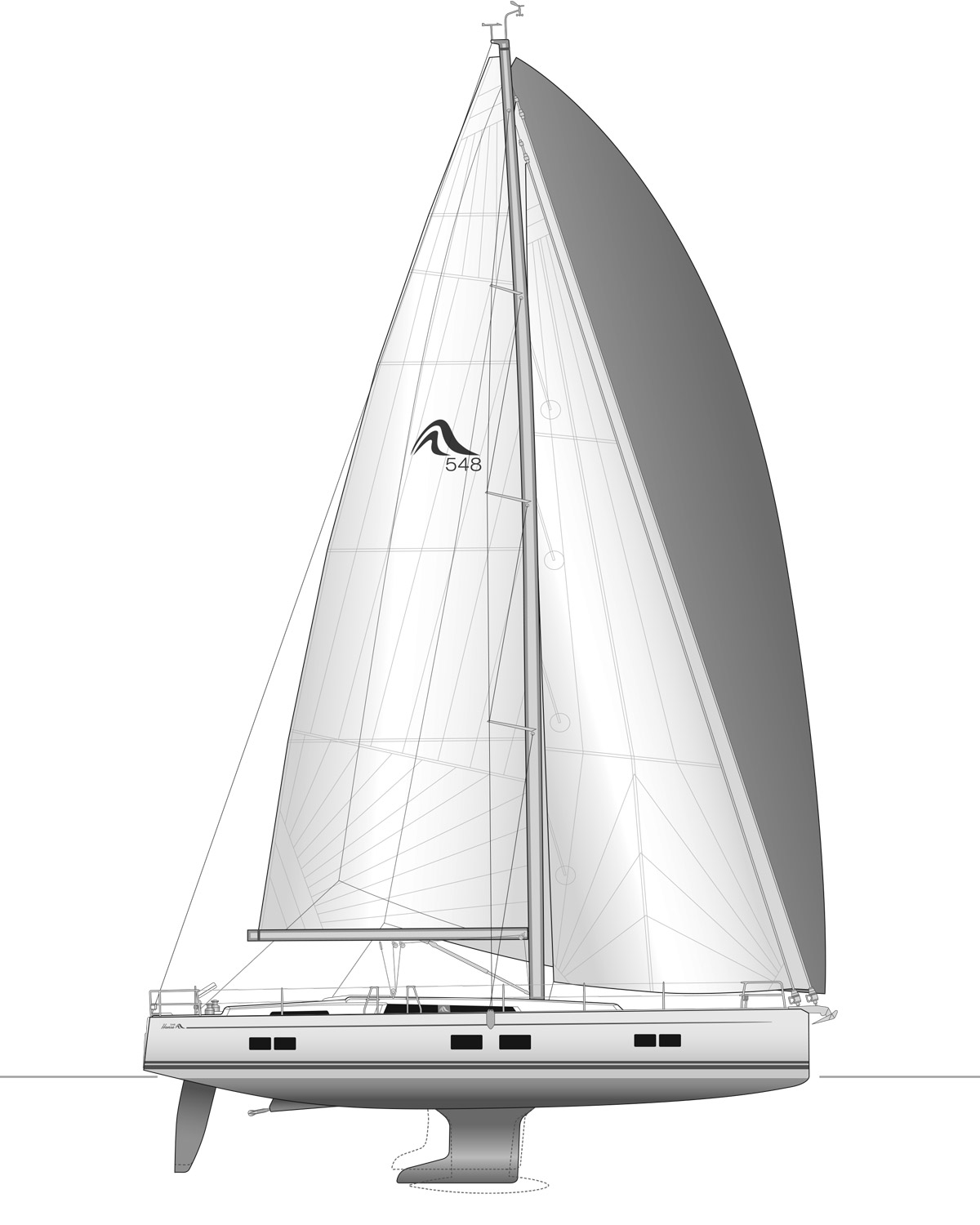 Hanse 548 review: The push-button 50fter that can be sailed by a couple
