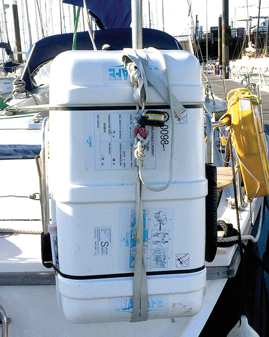 Liferaft storage and preparation: Top tips from pro sailor Pip Hare