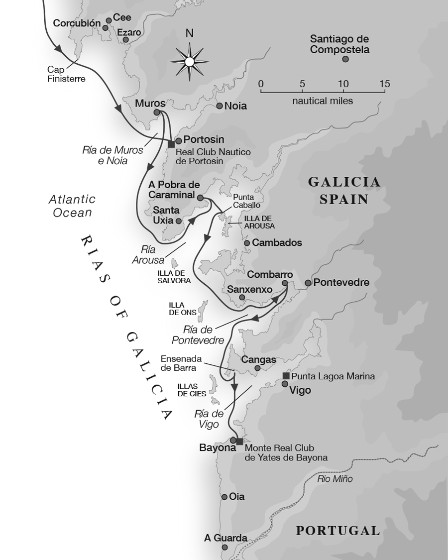 Sailing Galicia: Exploring the enchanting rias of North-West Spain