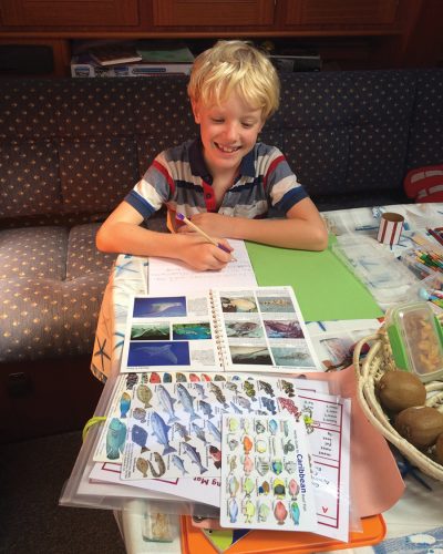 Home schooling at sea: Top tips for tutoring your kids from 6 ...
