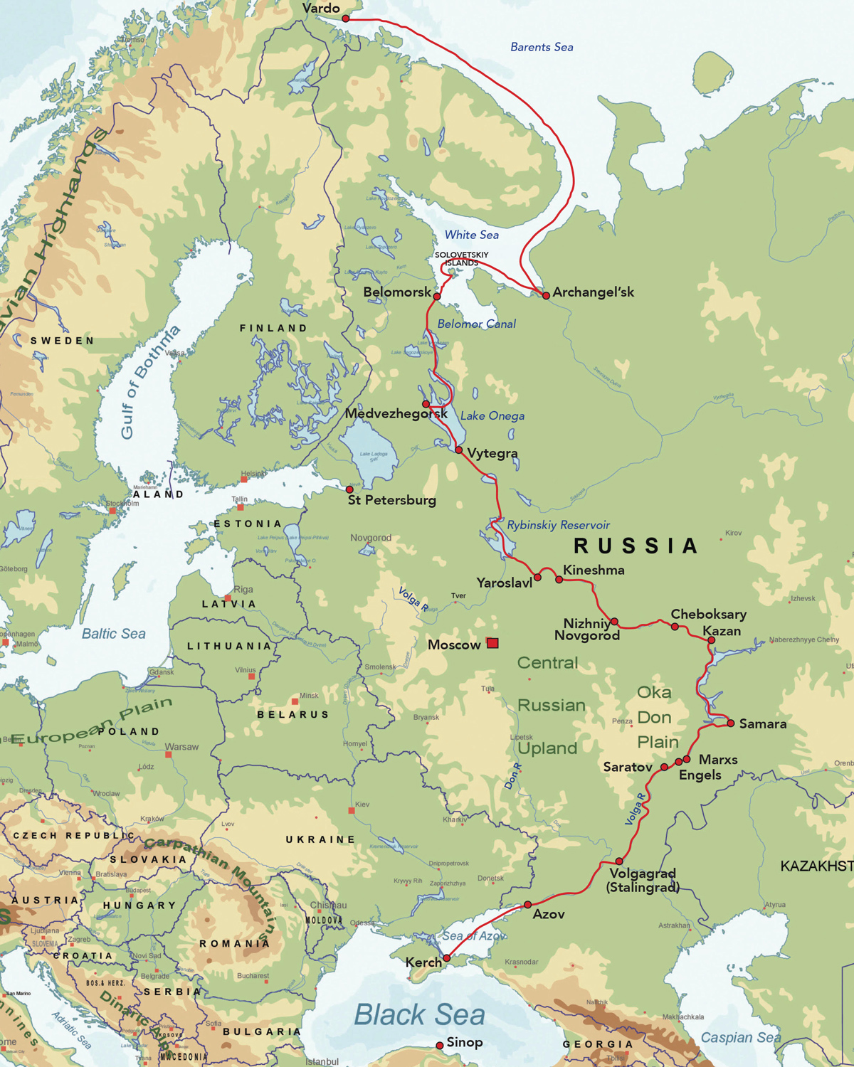 Extract from Sailing through Russia: From the Arctic to the Black Sea