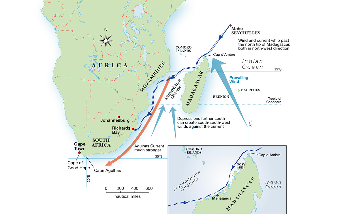 Sailing to South Africa: A demanding sail from the Seychelles ...