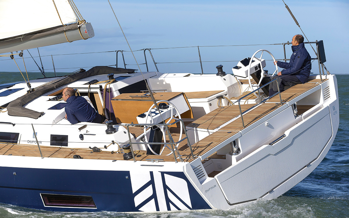 Dufour 470 review: Bags of space below - Yachting World