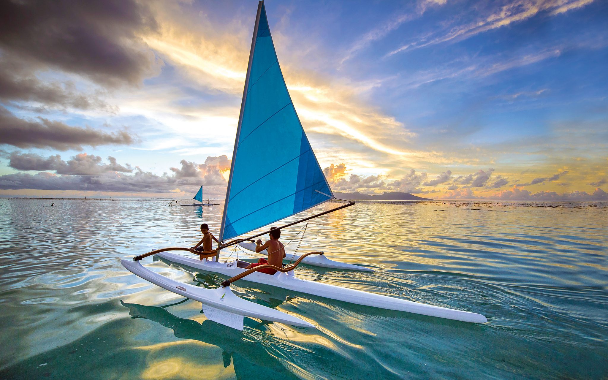 The joy of French Polynesia’s traditional multihulls - Yachting World