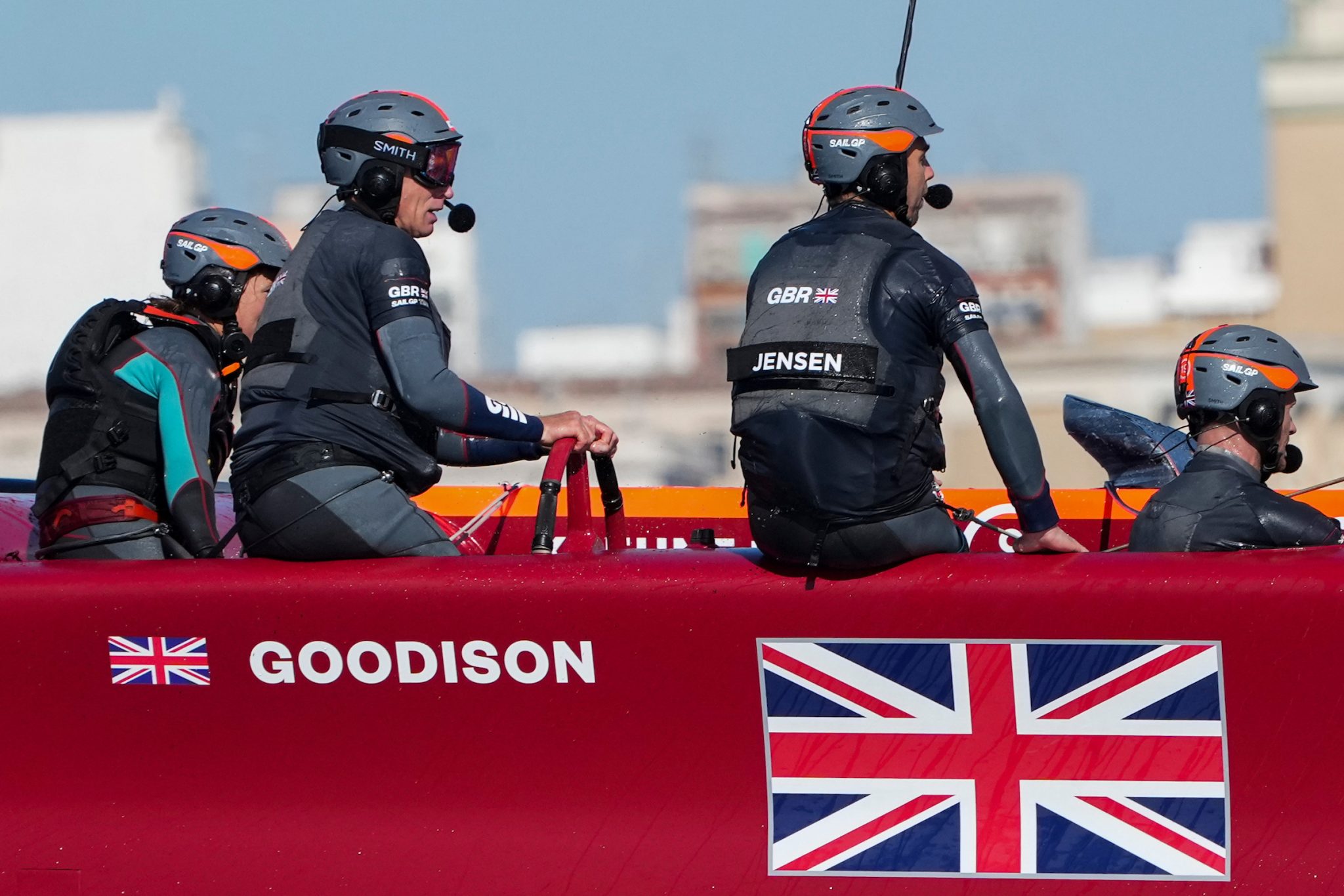 Paul Goodison on how to drive a foiling F50 in SailGP - Yachting World
