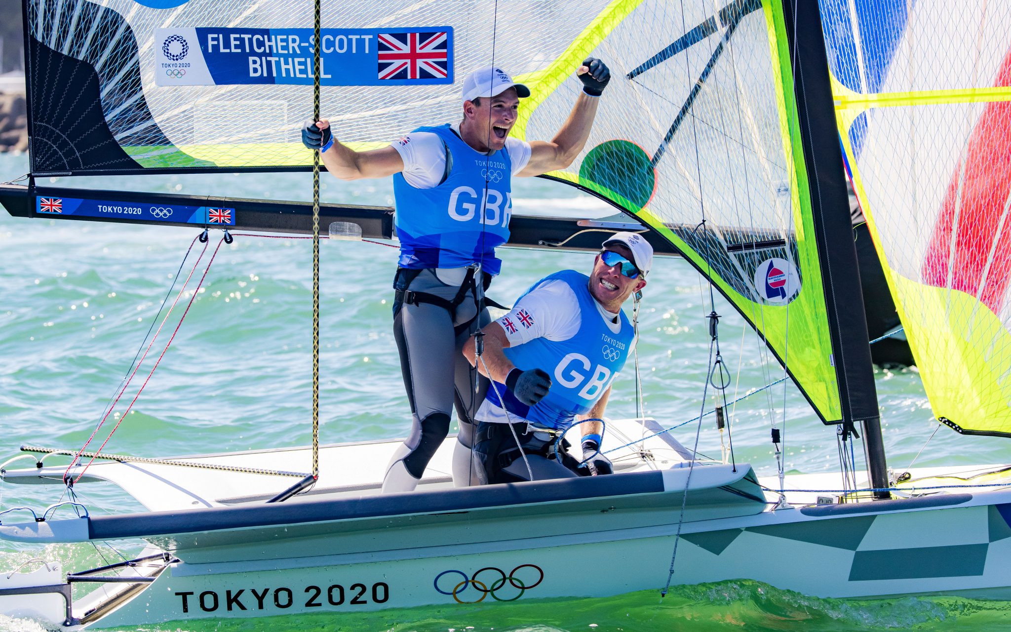 Olympic Sailing: Gold for Brits and Brazilians in 49er and 49erFX ...