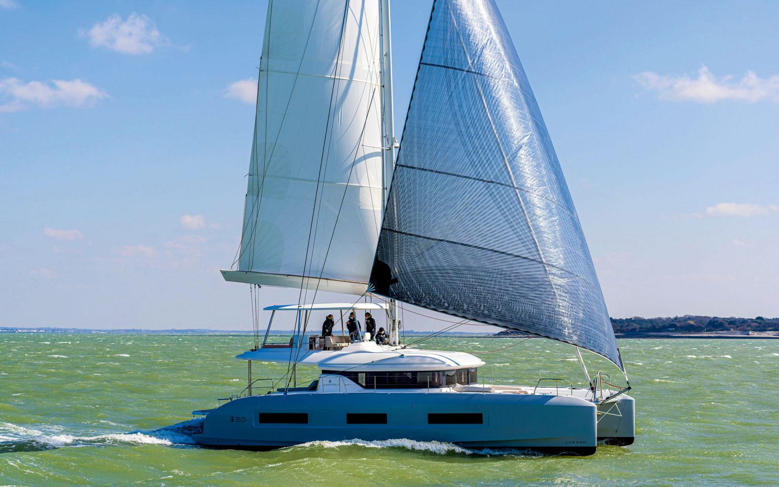 Lagoon 55 review: new iteration remains quintessential cat - Yachting World
