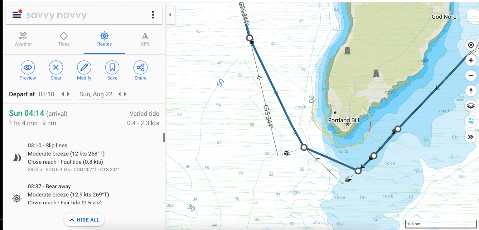 Best Navigation apps for sailors: Savvy Navvy - Yachting World