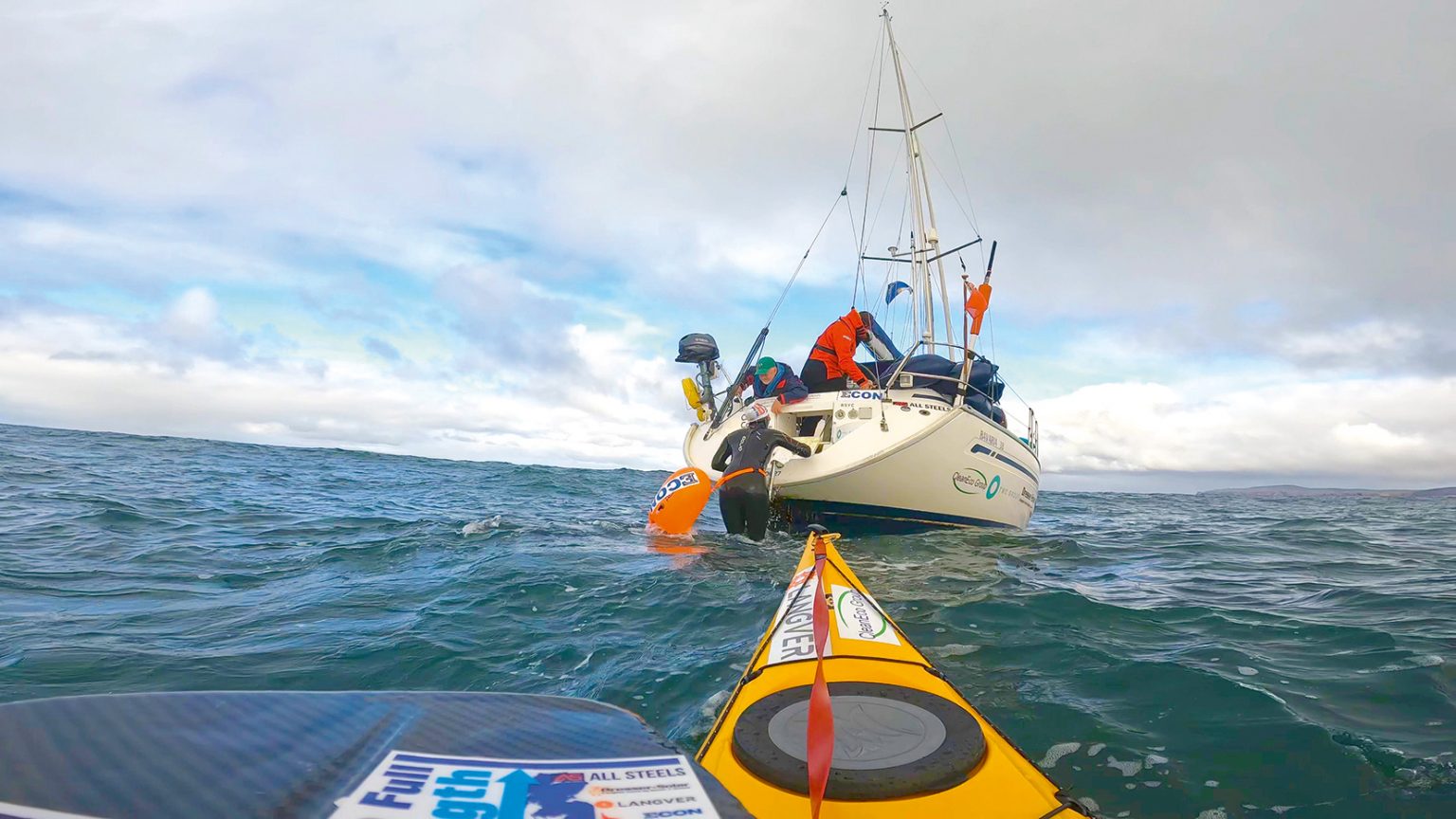 How Jasmine Harrison became the first woman to swim the length of the ...