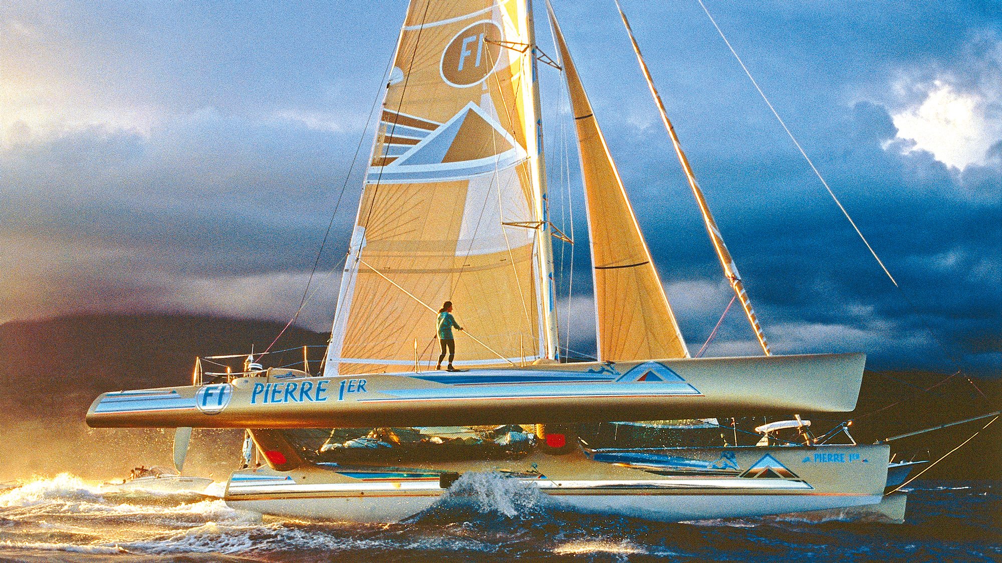 Extraordinary boats: Flo – Florence Arthaud’s iconic 60ft trimaran ...