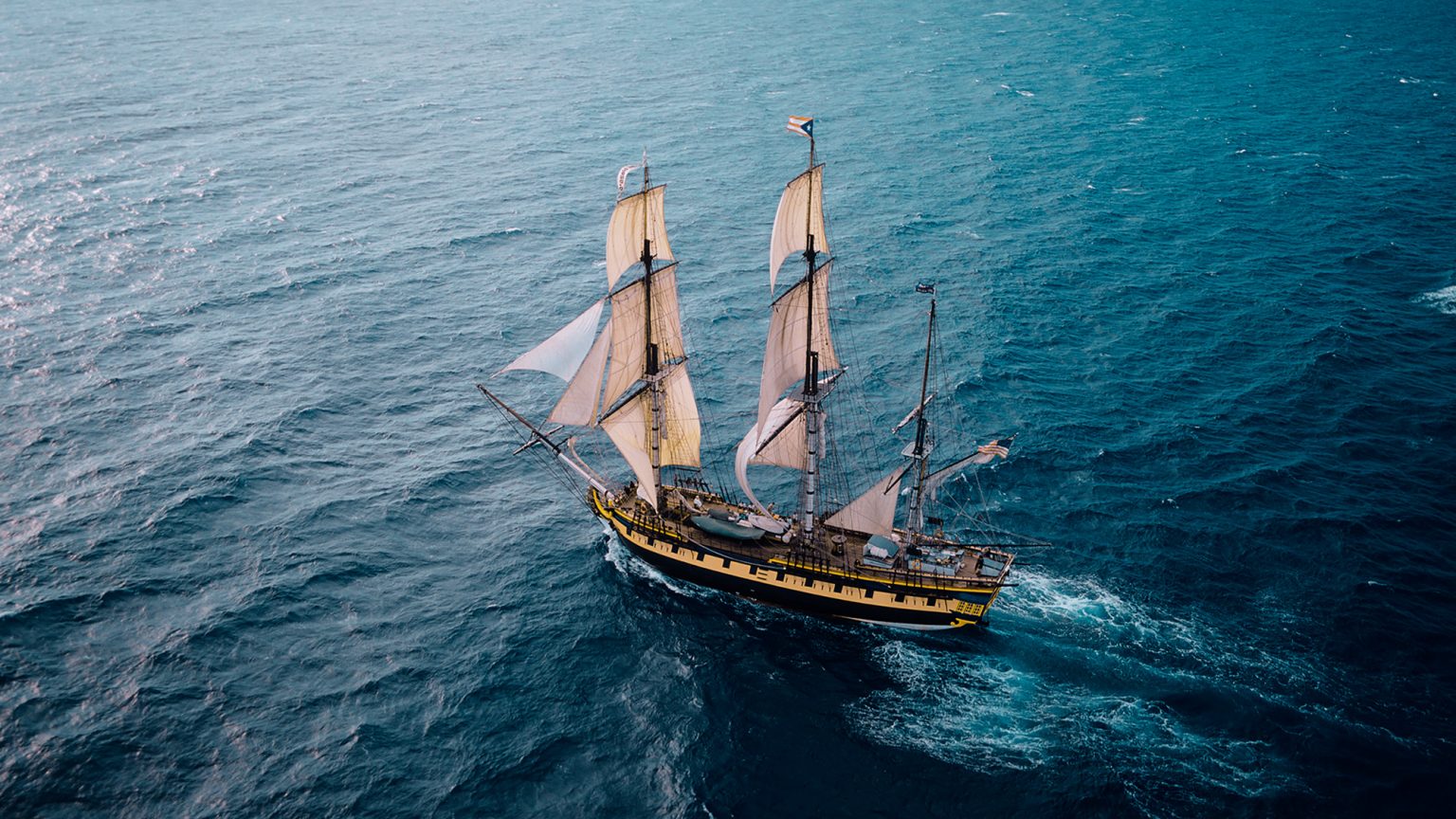 Climbing a square riggers mast in the heart of a storm - Top Cruise Trips