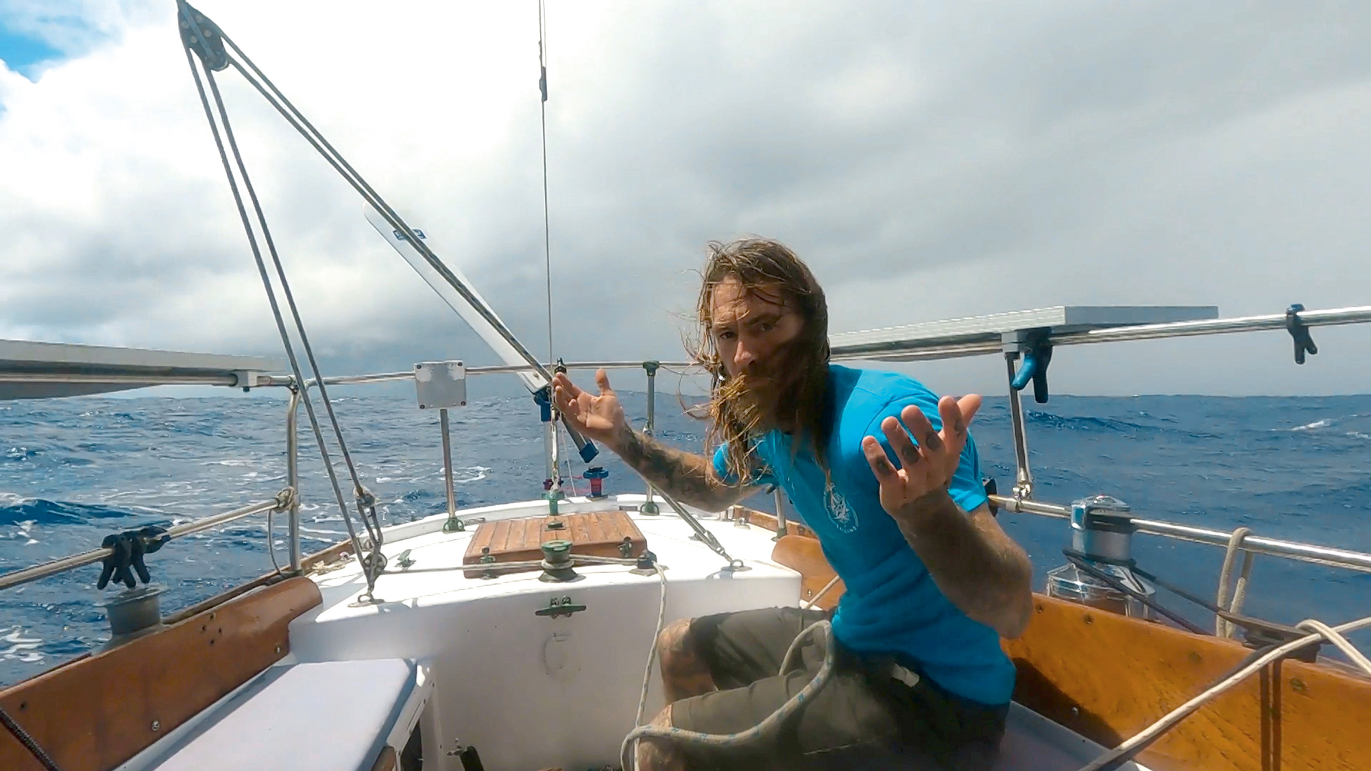 Adrift in the Pacific: One sailor’s incredible story of survival ...