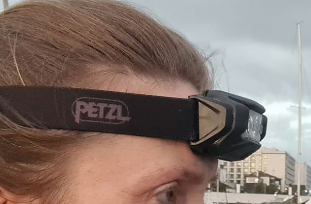 I went night sailing and took the Petzl Aria 2 RGB headtorch for a test ...